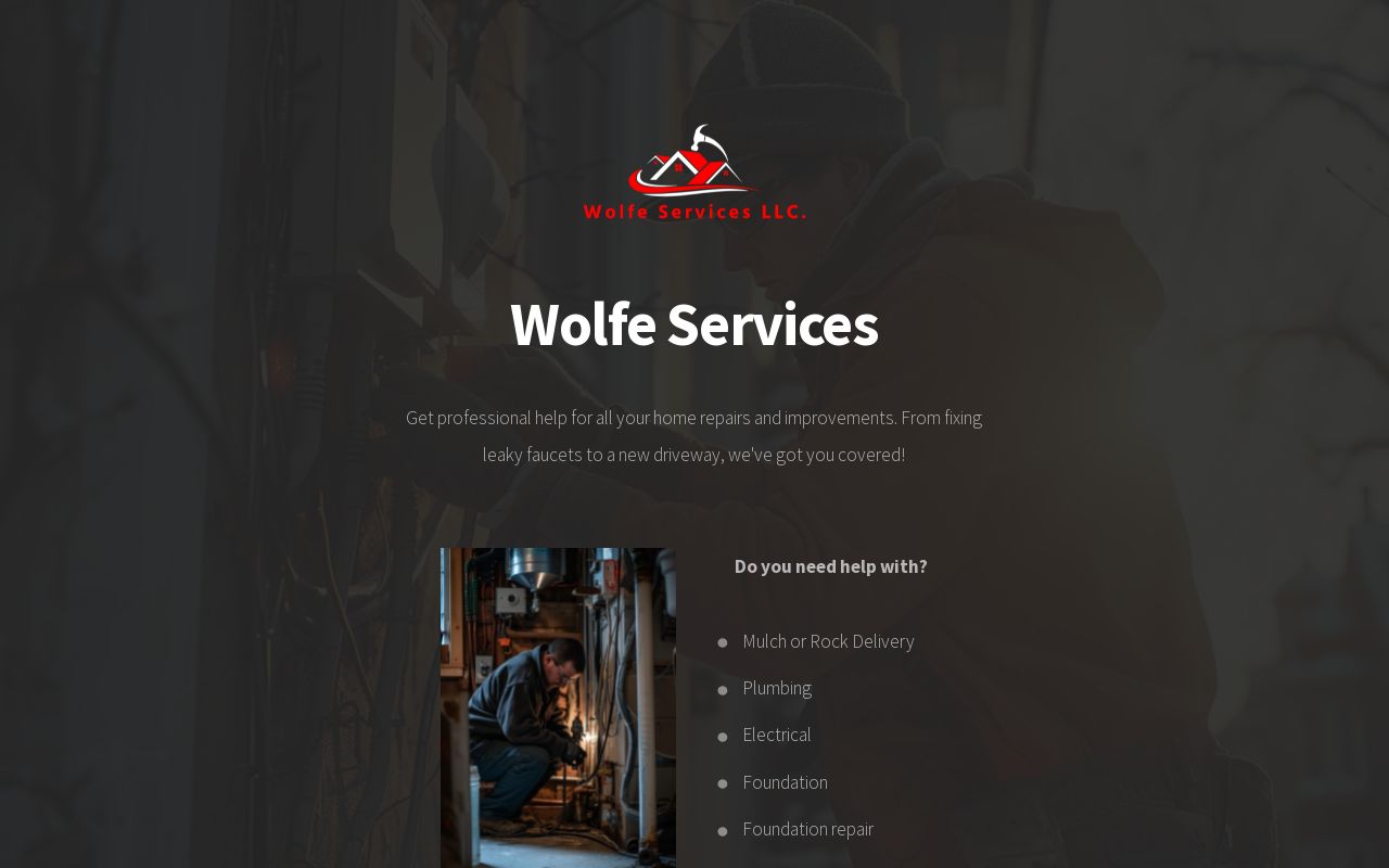 Wolfe Services: Peoria Electrical & Plumbing | Peoria Handyman